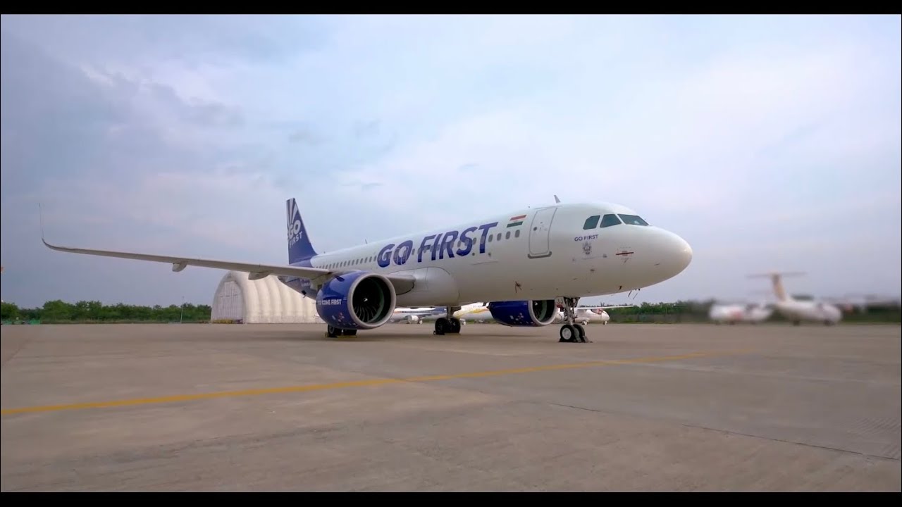 Go First New Livery - YouTube