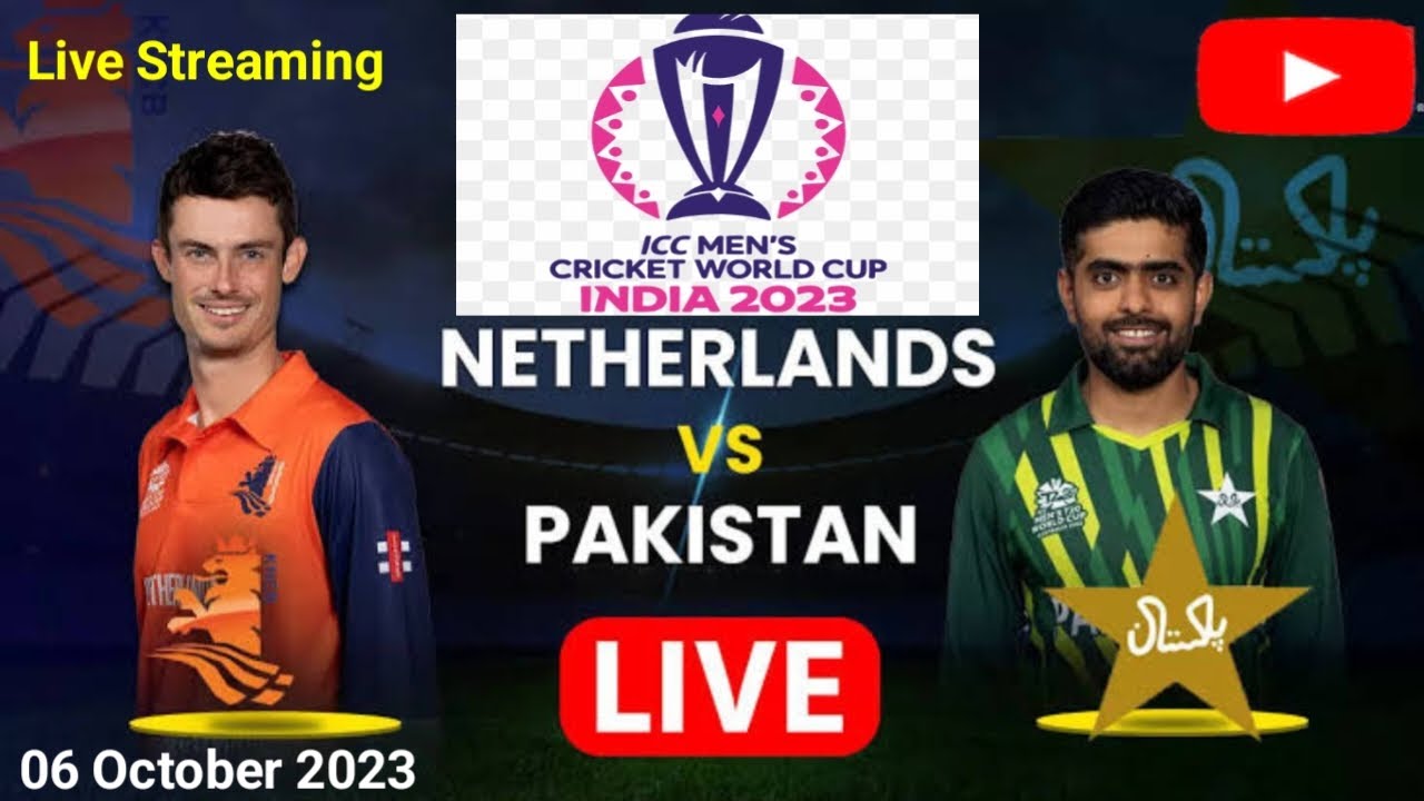 Pak Vs Ned | Live Streaming Cricket Match | | ICC World Cup 2023 ...