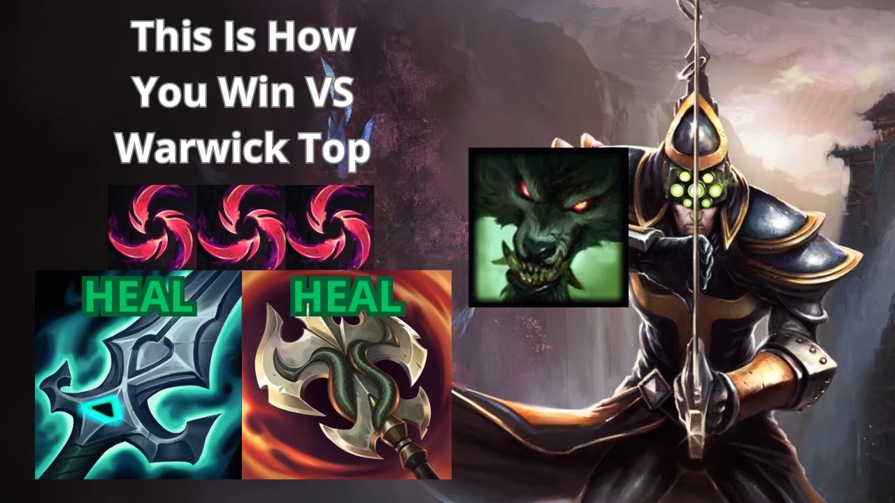 THIS is how you WIN VS WARWICK TOP - YouTube