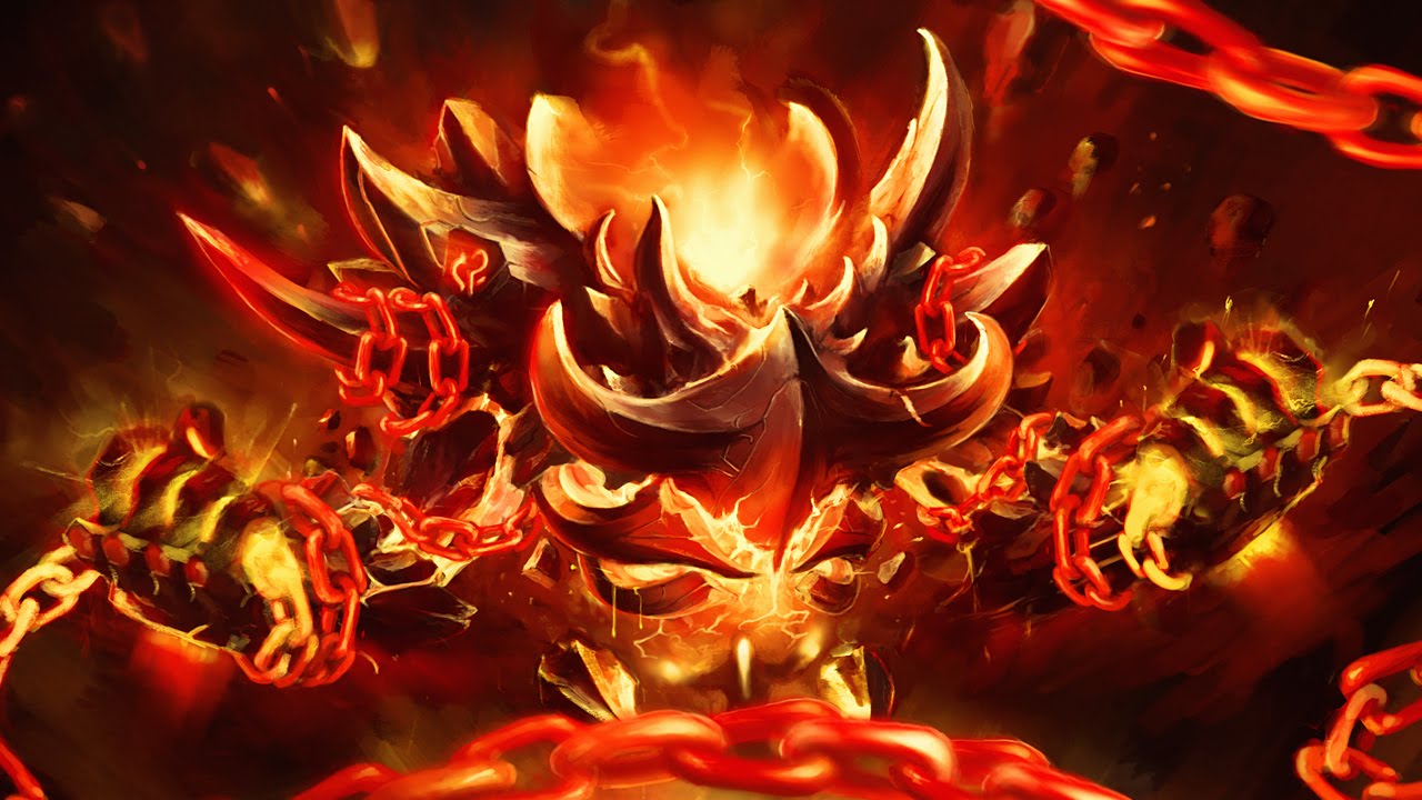 Lava god - speed painting - YouTube