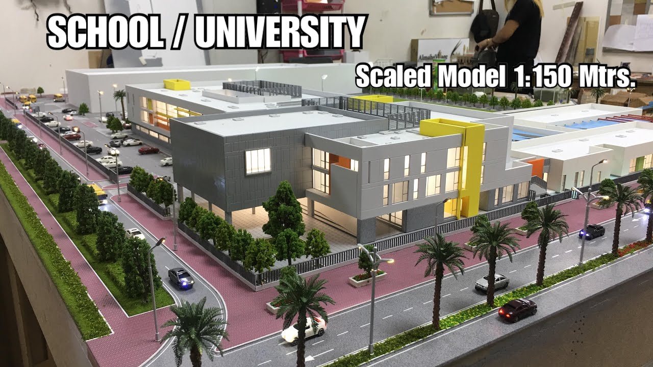 Educational Facilities / Scale 1:150 Meters - YouTube