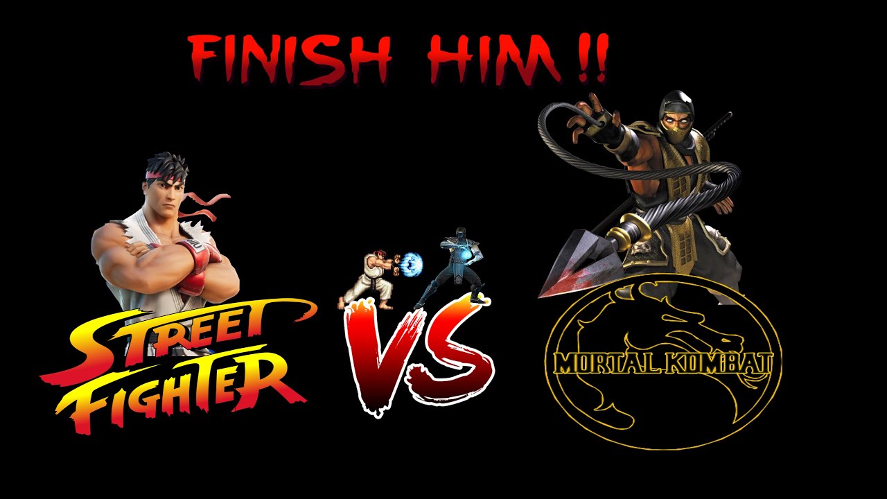 Street Fighter vs Mortal Kombat-Ryu - YouTube