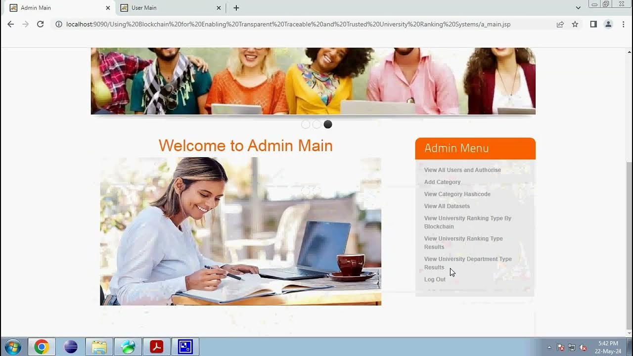 Using Blockchain for Enabling Transparent Traceable and Trusted University Ranking Systems - YouTube