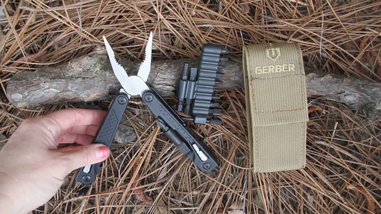 Gerber MP1-AR Weapons Multi-Tool 30-001024 - video demo - YouTube