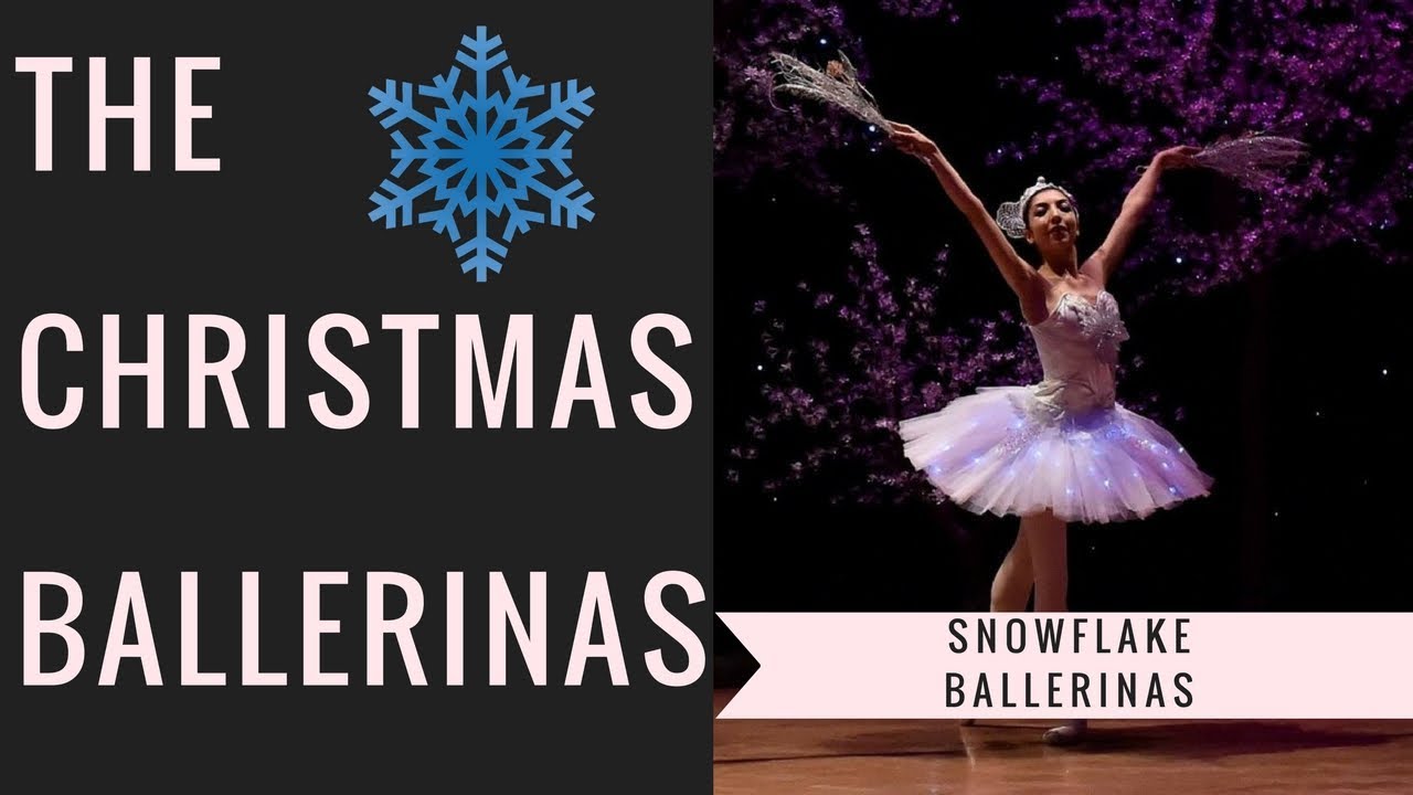 The Christmas Ballerinas - Snowflake Ballerinas for Hire - YouTube