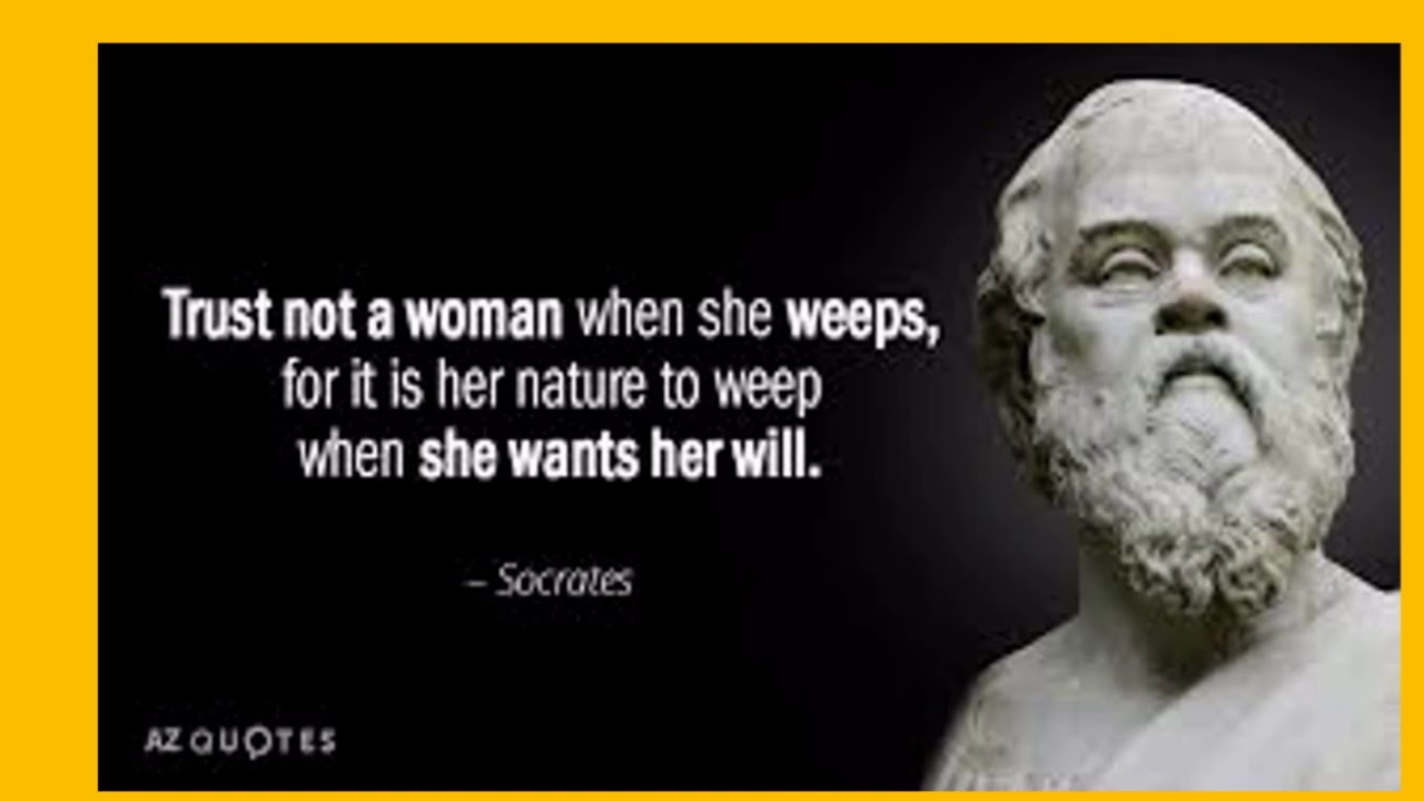Socrates's last Request for his sons!!!!!!!! - YouTube