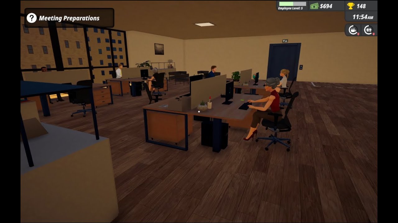 Office Simulator Demo - YouTube