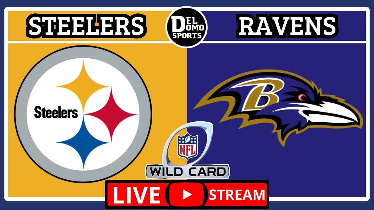 Steelers vs Ravens Live | NFL 2025 Wild Card | The Most INSANE Rivaliry ...