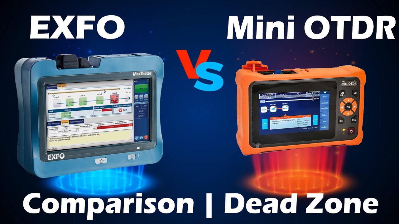 EXFO OTDR vs MINI OTDR 2023 | Comparison | Specifications | Positive ...