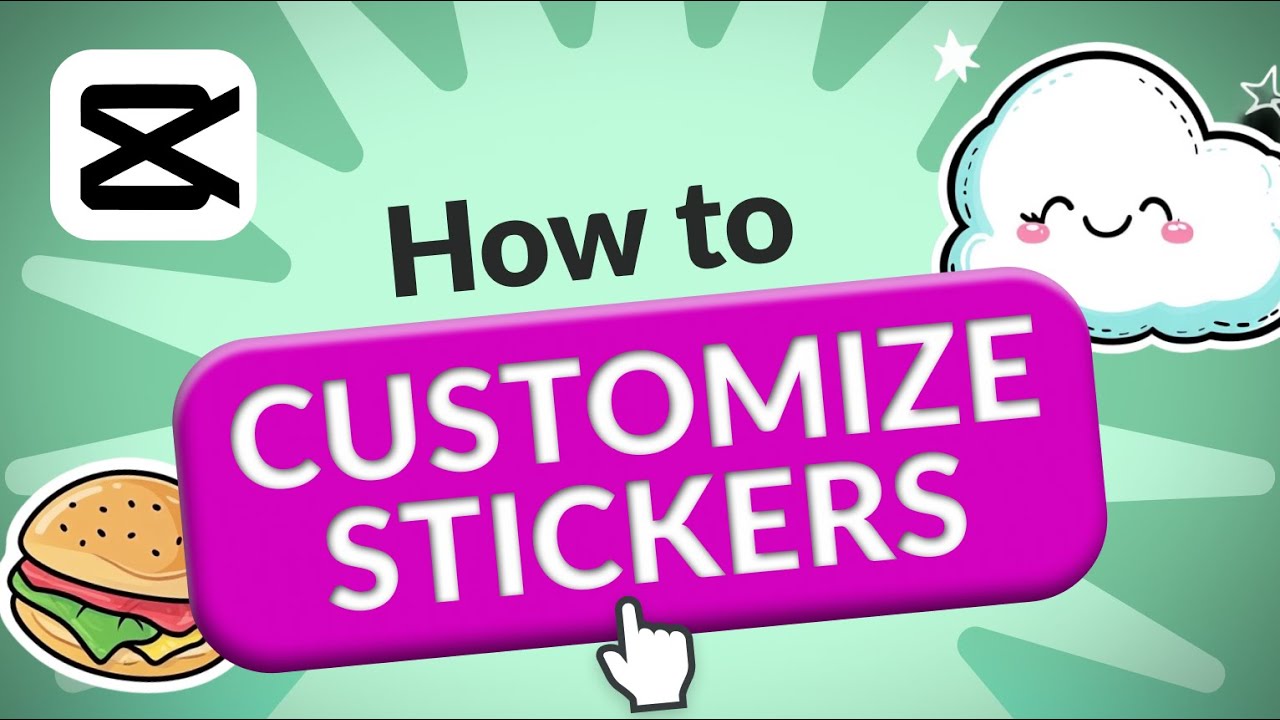 How to Add and Customize Stickers in CapCut (Step by Step) 2025 - YouTube