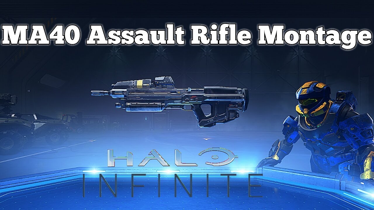 Halo Infinite Beta: MA40 Assault Rifle Montage - YouTube