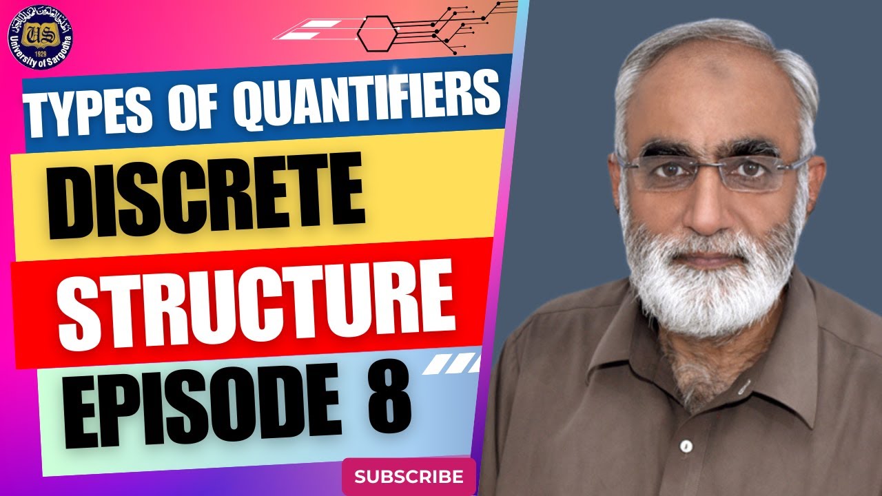 Types of Quantifiers in Discrete Structures | Universal and Existential Explained | Sir iqbal ...