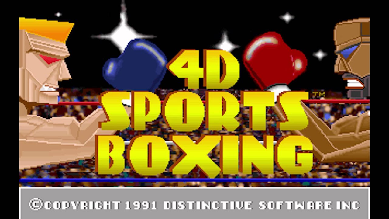 1991] Game / 4D Sport Boxing - Michael J.Sokyrka - 02 - ''Hall Of Fame ...