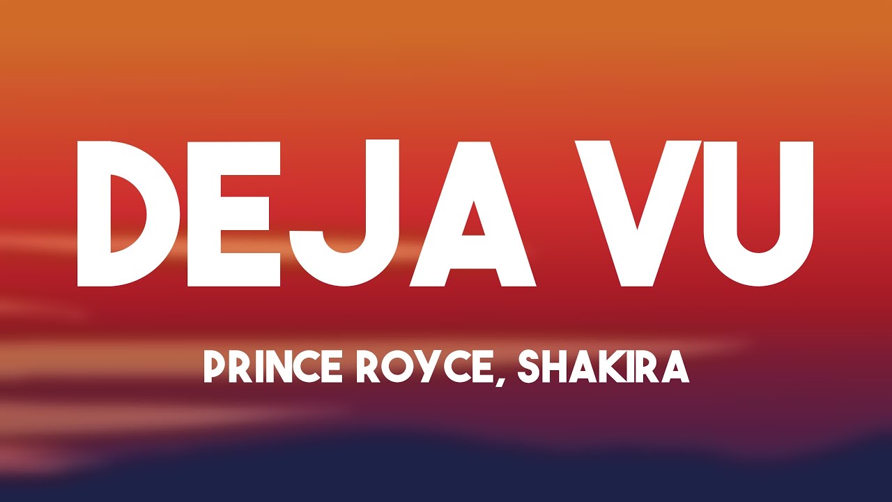 Deja vu - Prince Royce, Shakira {Lyrics Video} 💷 - YouTube