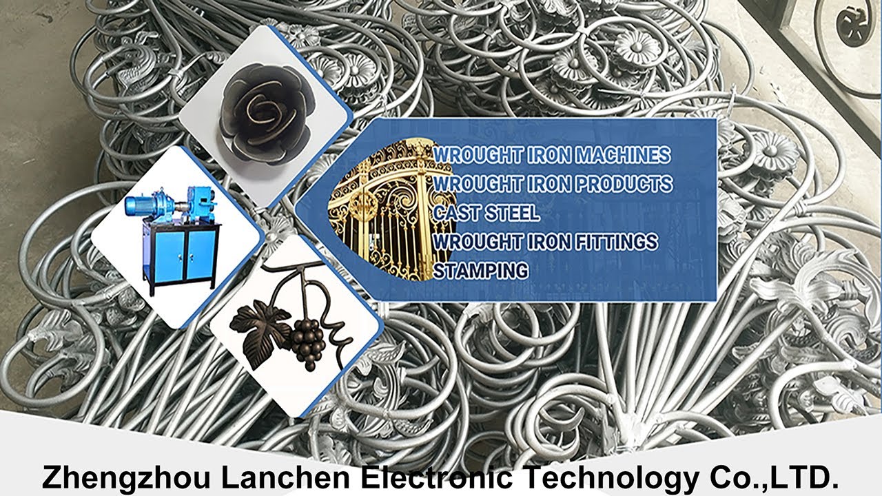 Various Metal Wrought Iron Forging Machines With Different Functions ...