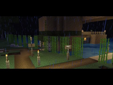 Night time minecraft - YouTube