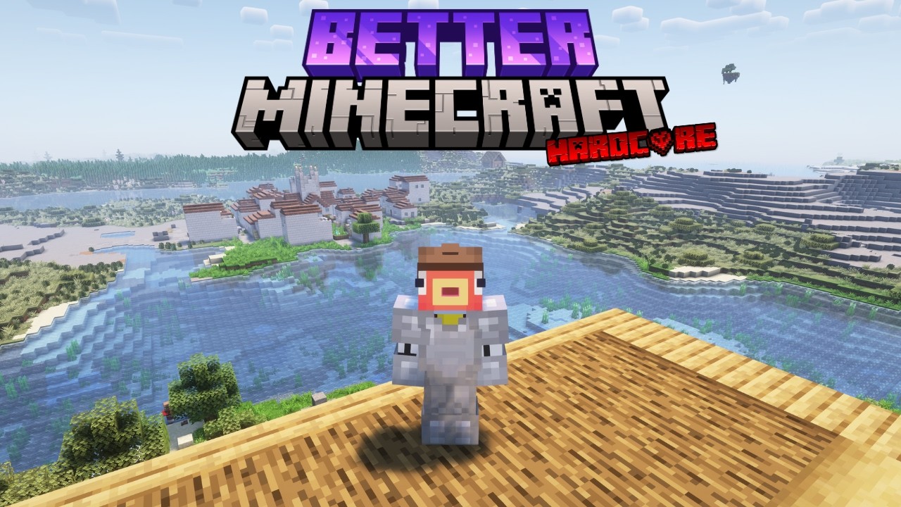 Playing BETTER MINECRAFT for the FIRST TIME...(HARDCORE) - YouTube