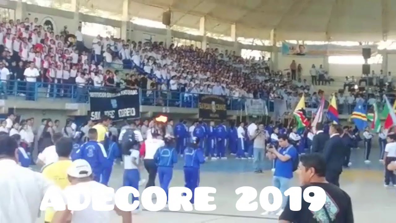 INAUGURACIÓN DE LOS JUEGOS ADECORE PIURA 2019 - YouTube