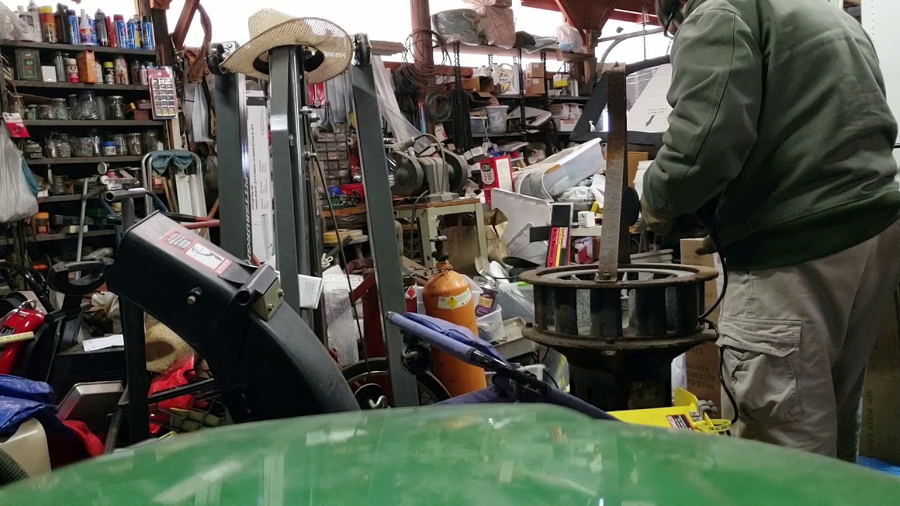 FS Model 5 wind-up with grinder - YouTube