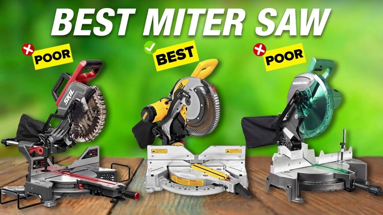 The ONLY 5 Miter Saws Worth Buying in 2026 - YouTube