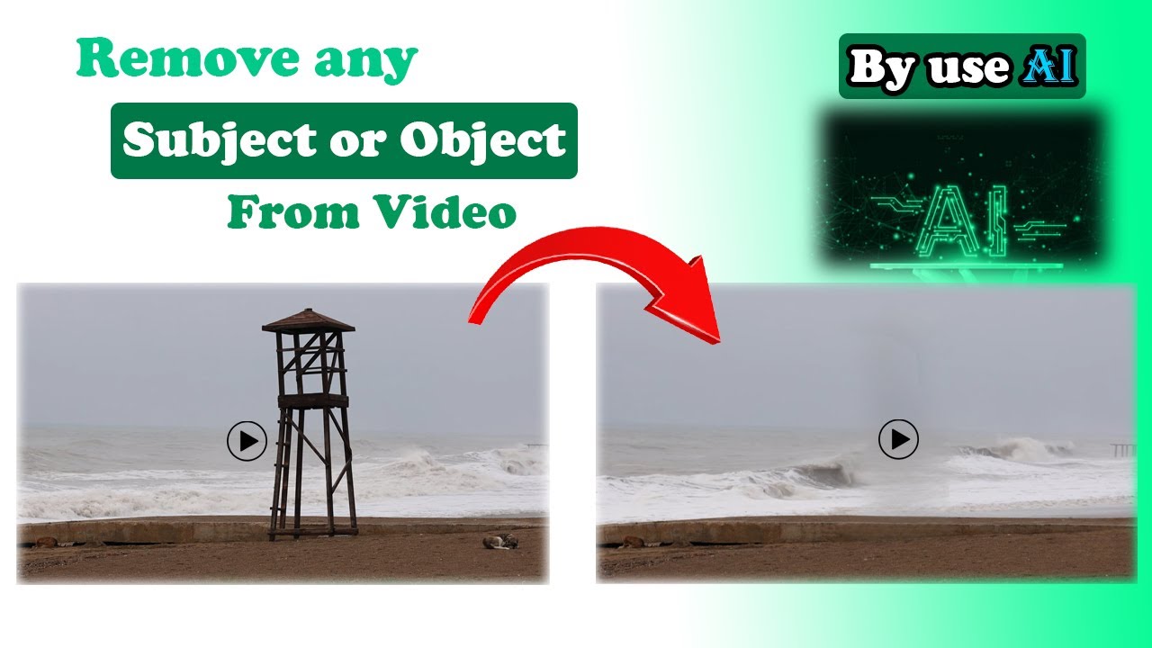 Remove any subject or object from video // Amazing Ai tool - YouTube