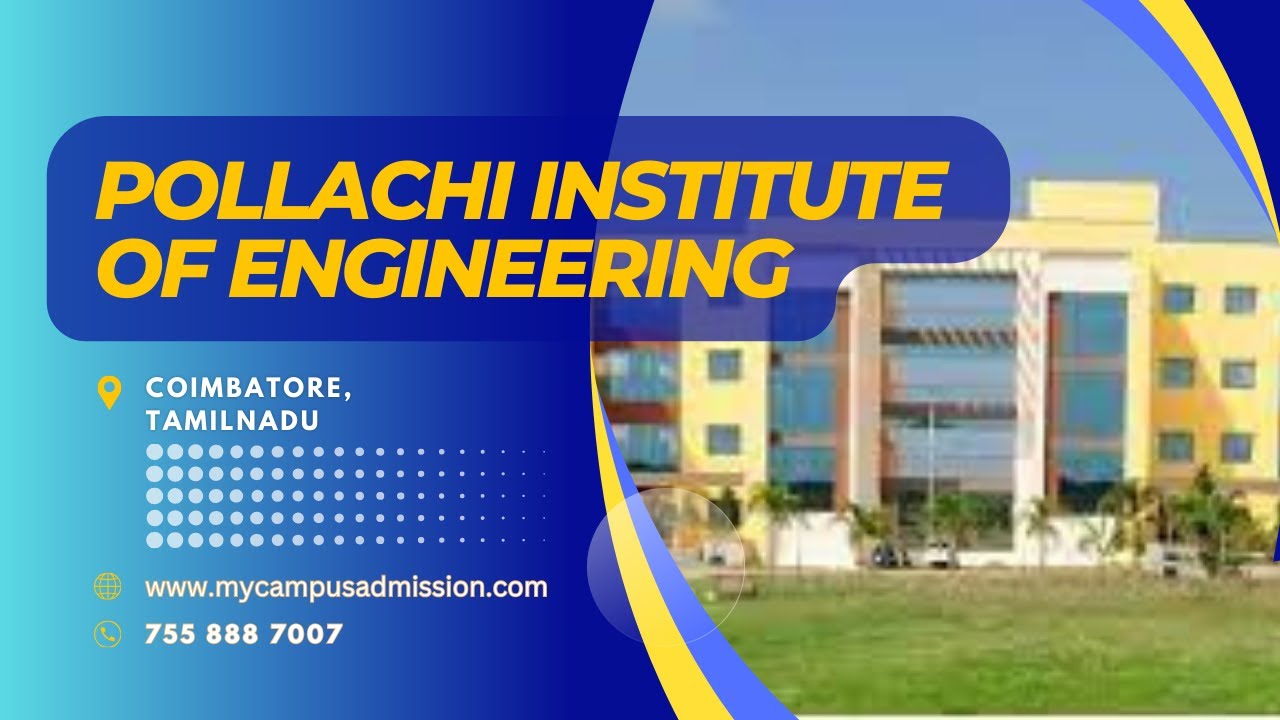 Pollachi Institute of Engineering and Technology - Coimbatore ...