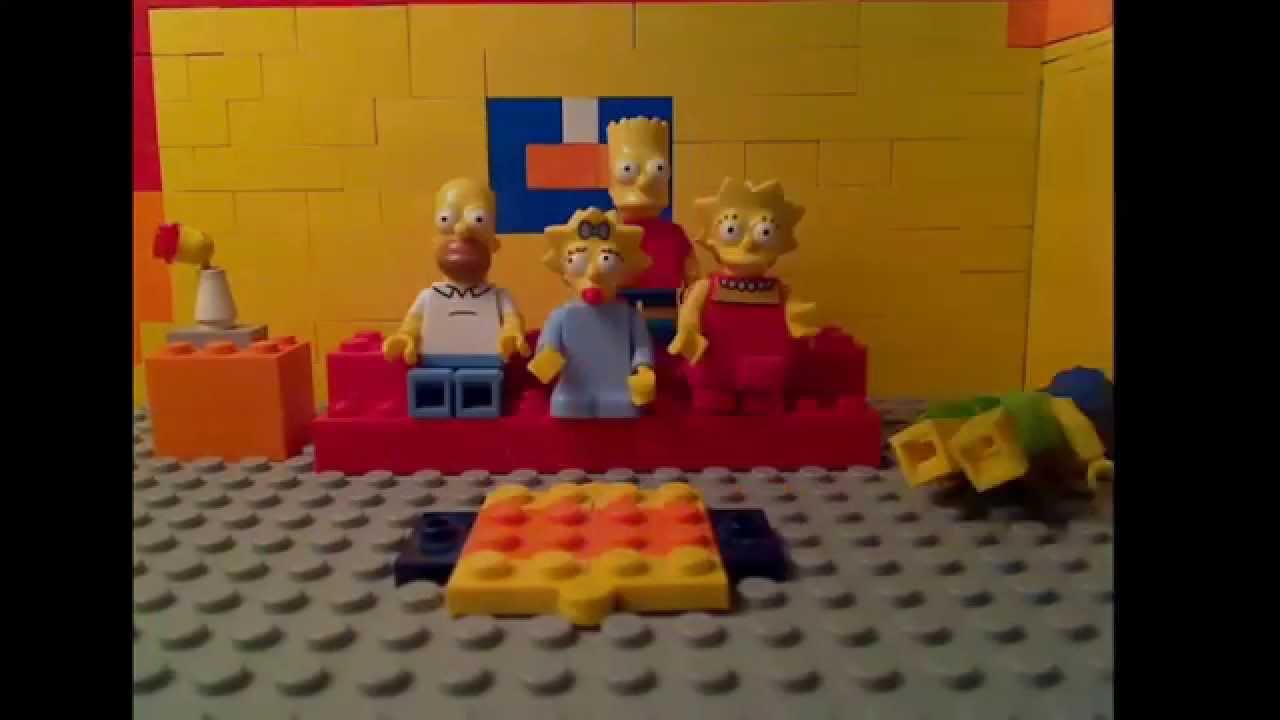 Lego Simpsons Couch Gags - YouTube