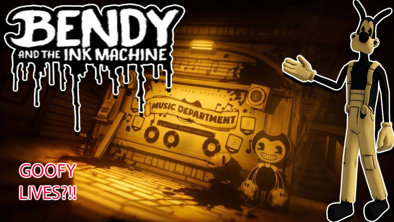 GOOFY IS ALIVE?!! (BENDY AND THE INK MACHINE) PART 2 - YouTube