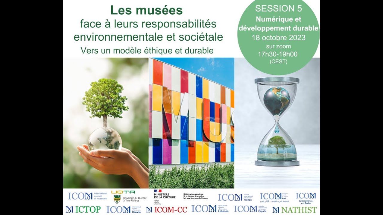 Session 5 - Numérique et développement durable - 18 octobre 2023 - YouTube