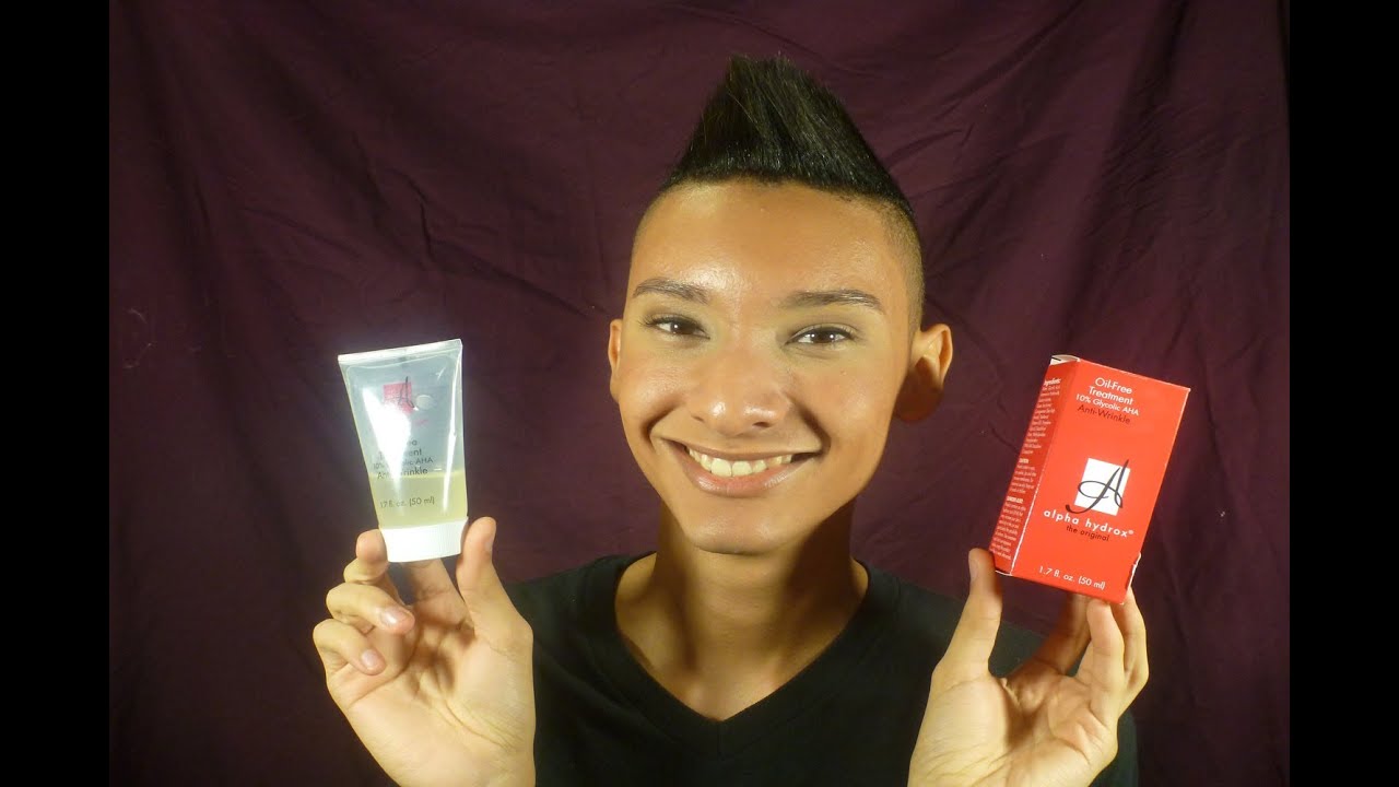 Alpha Hydrox Oil-Free Treatment 10% Glycolic AHA GEL - YouTube