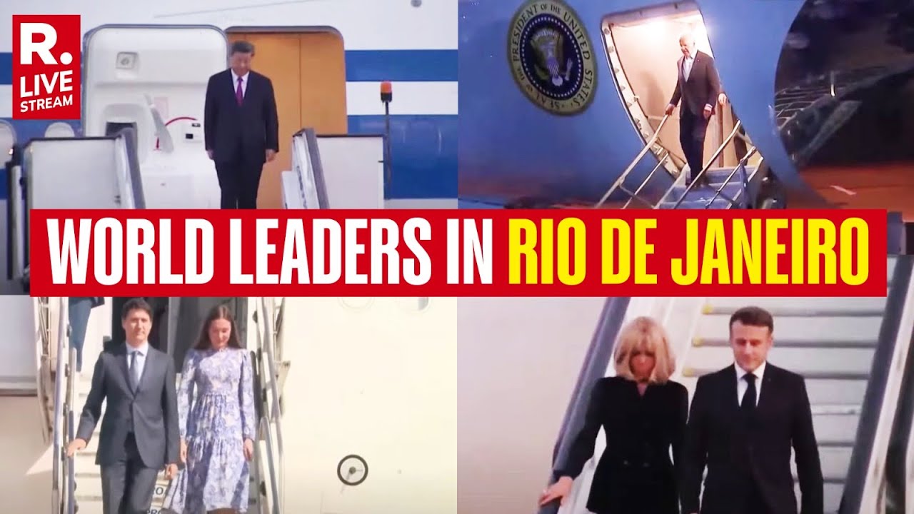 World Leaders Gather In Rio de Janeiro for G20 Summit 2024 | PM Modi ...
