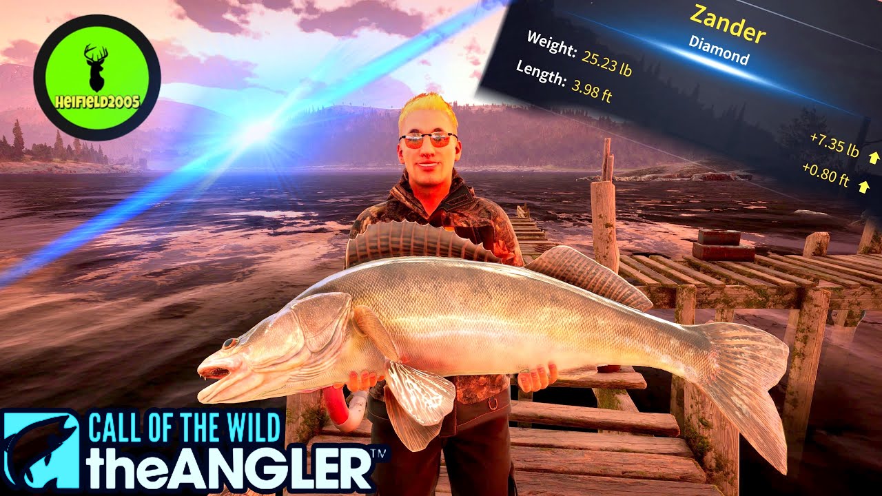 Diamond Zander Call Of The Wild The Angler - YouTube