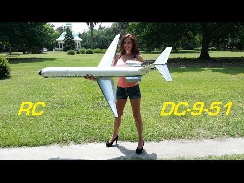 RC DC-9-51 North Central Airlines - YouTube