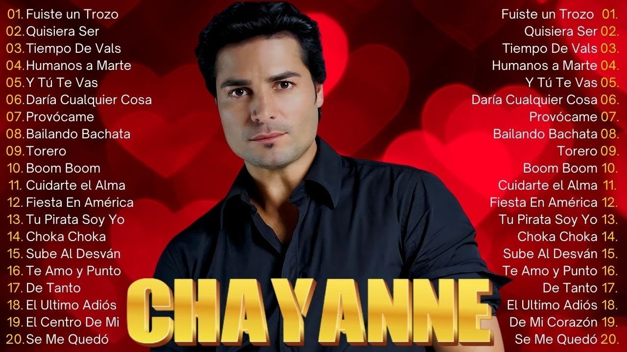 Chayanne Grandes Exitos Mix 2024 (NEW) ~ Grandes Éxitos de Chayanne ...