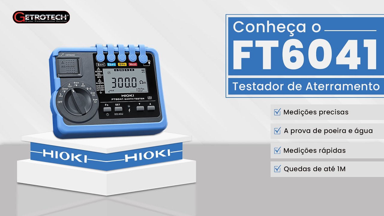Conheça o FT6041 da Hioki: Precisão e Robustez - YouTube