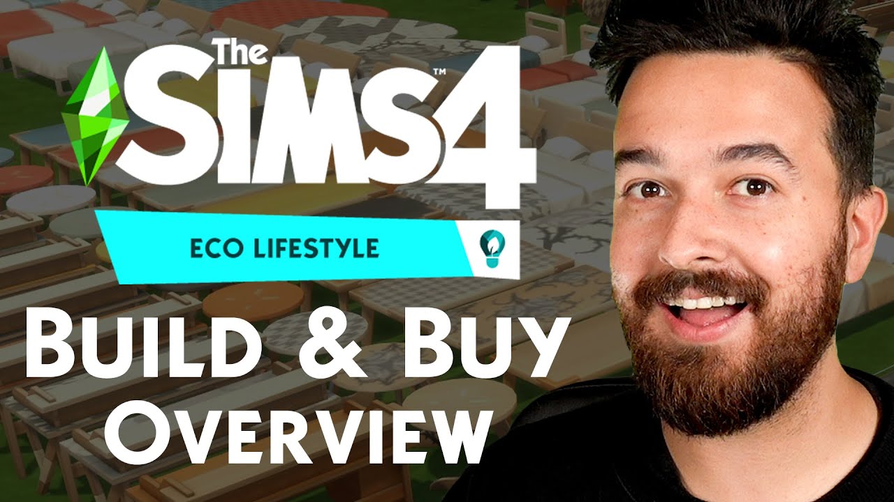 Eco Lifestyle BUILD & BUY Overview (Sims 4) - YouTube