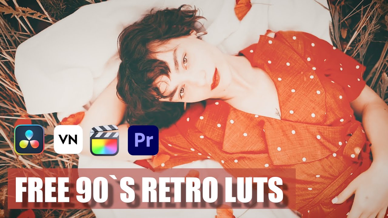 Free 90,S RETRO LUTS | Color Grading Luts | How To Import Luts In ...