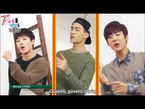 [TR SUB] TEEN TOP Inkigayo - Eco Drive Song (2014)