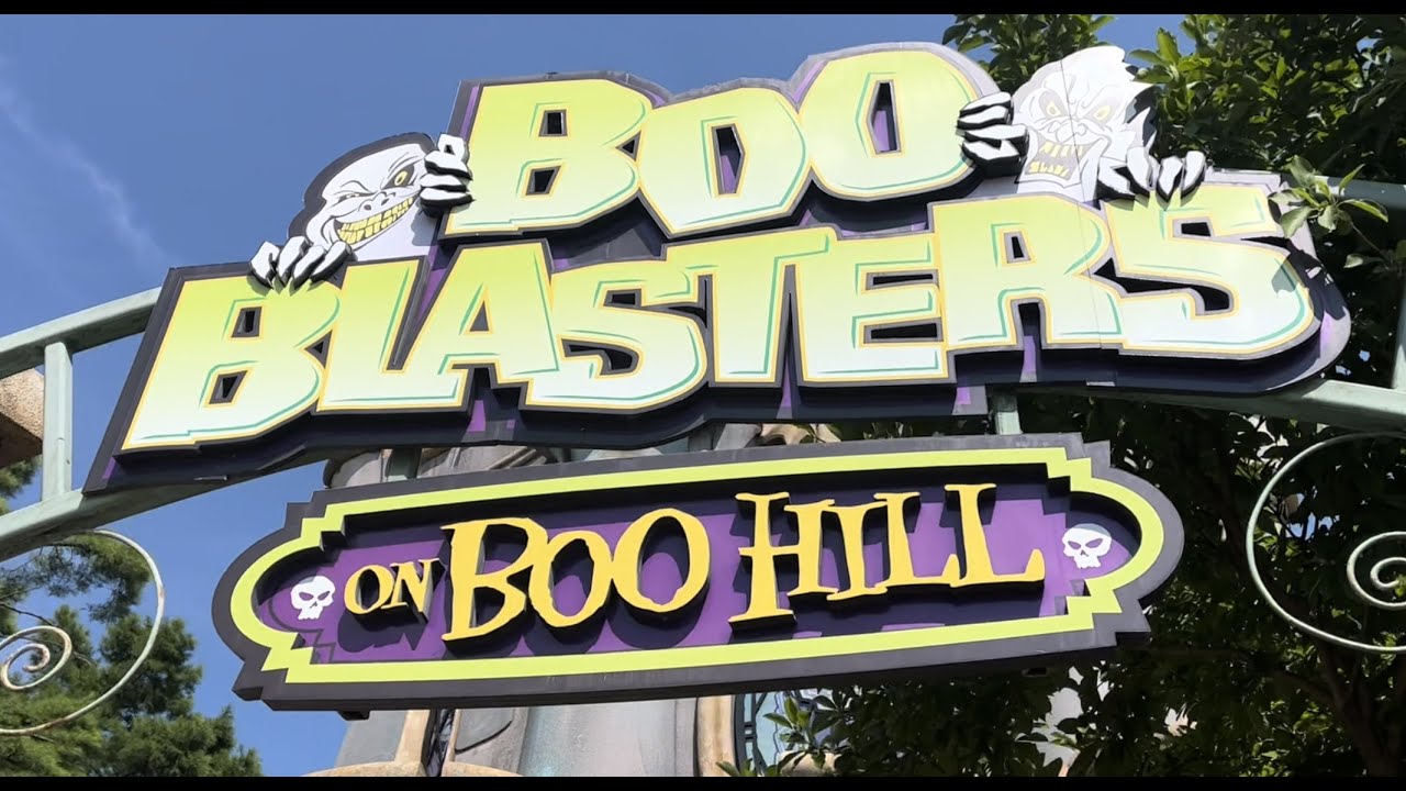 BOO BLASTERS ON BOO HILL AT KING'S ISLAND | RIDE POV - YouTube