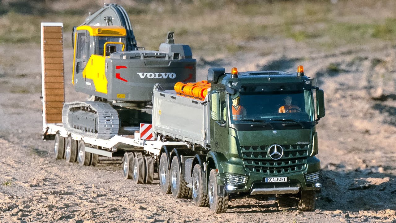 AMAZING RC TRUCKS, RC MACHINES, RC TRACTORS, RC DIGGER, RC DOZER ...