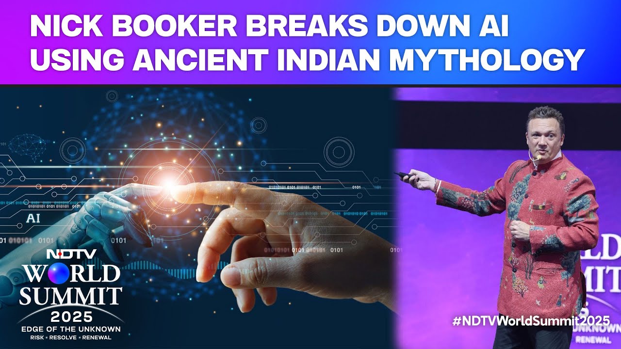 How Nick Booker Uses The Ancient 'Samudra Manthan' Story To Decode AI's Challenges - YouTube