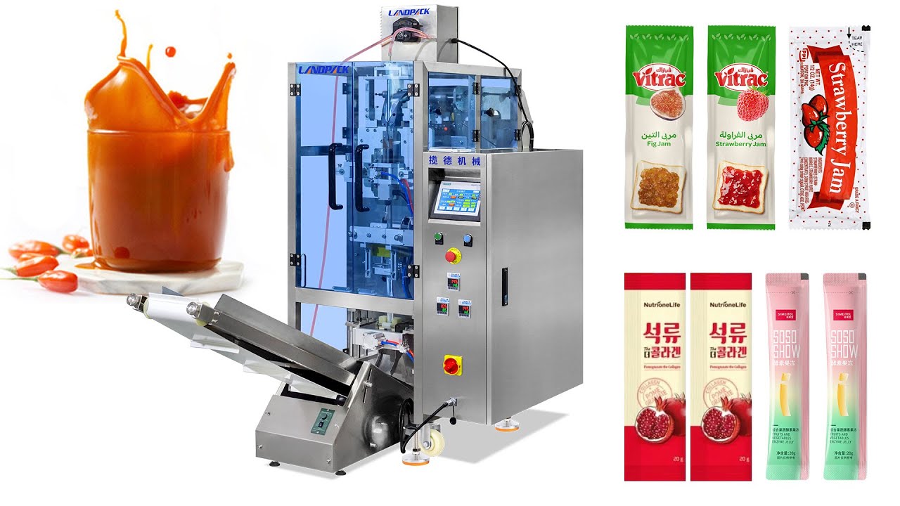 Juice Single Lane Stick Pack Machine With From Filling Making Bags ...