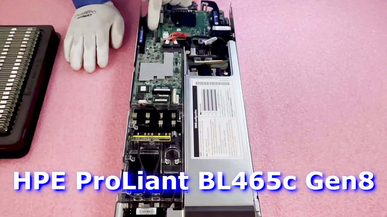 HPE ProLiant BL465c Gen 8 Server Memory Support Overview & Upgrade Tips ...