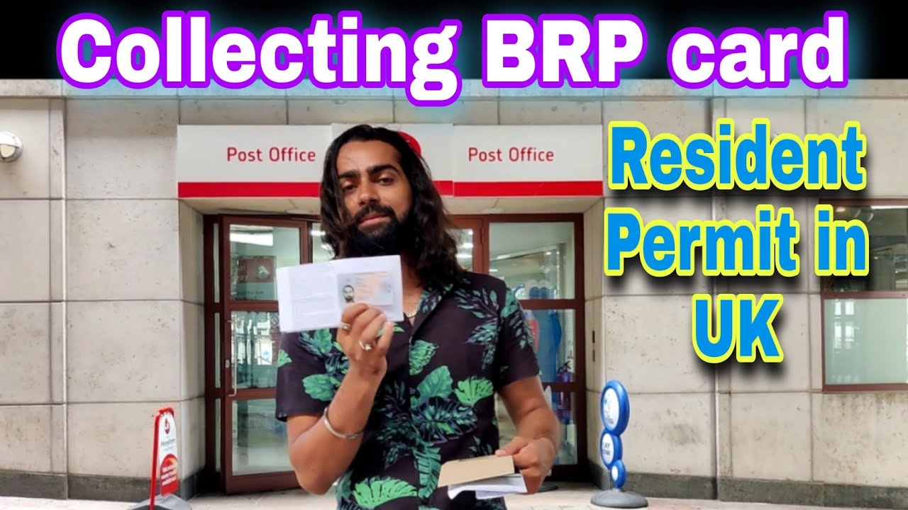 BRP CARD UK /RESIDENT PERMIT UK/ Biometric residential permit # London ...