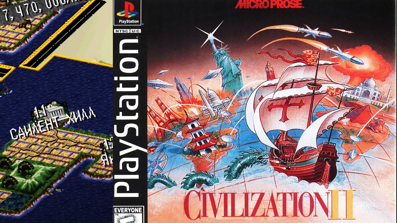 Sid Meier's Civilization II | PS1 - Вождь ведет свой народ к ...