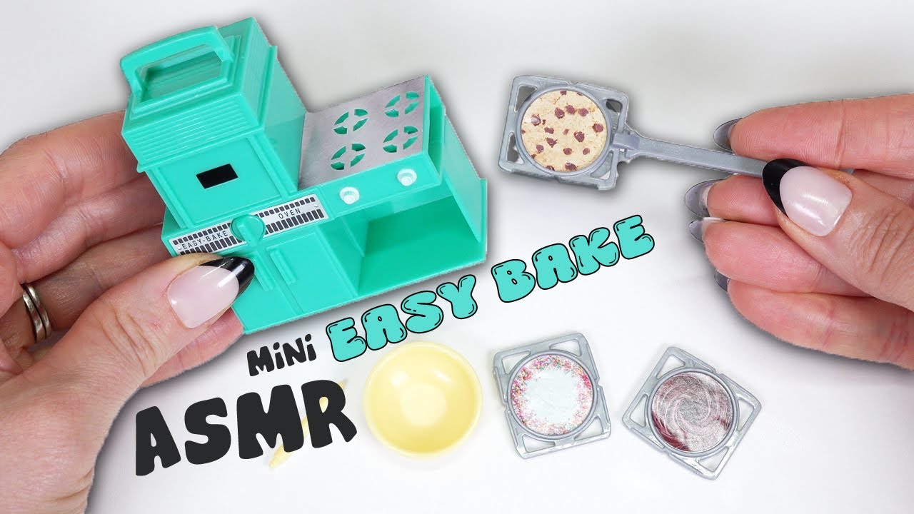 ASMR Worlds Smallest Easy Bake Oven Unboxing and Cooking! Relaxing ...