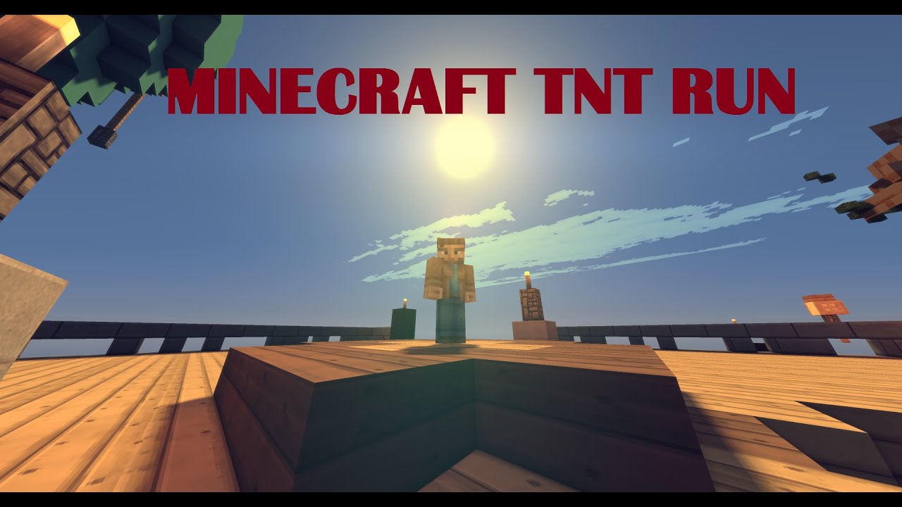 Minecraft TNT Run - YouTube