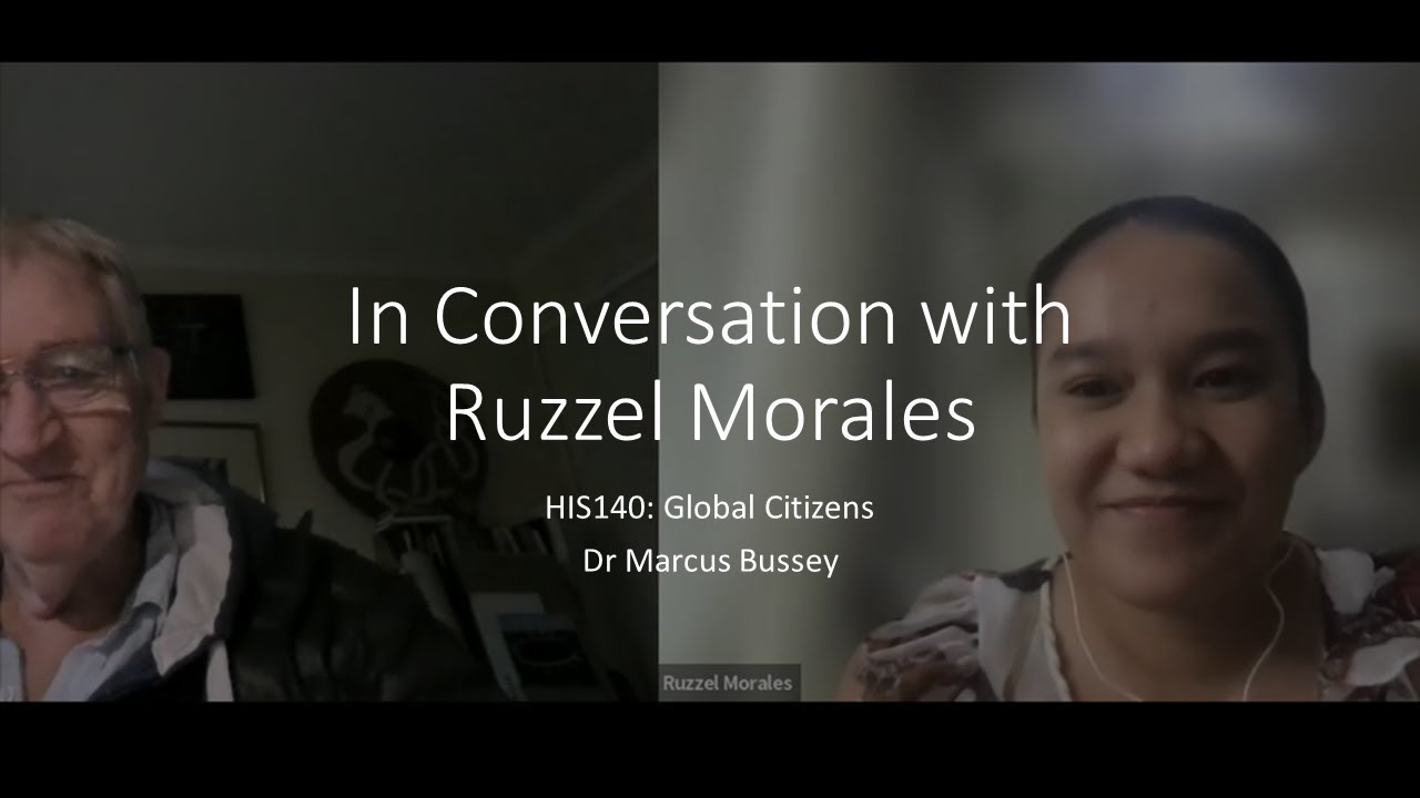 Ruzzel Morales in Conversation HIS140 - YouTube