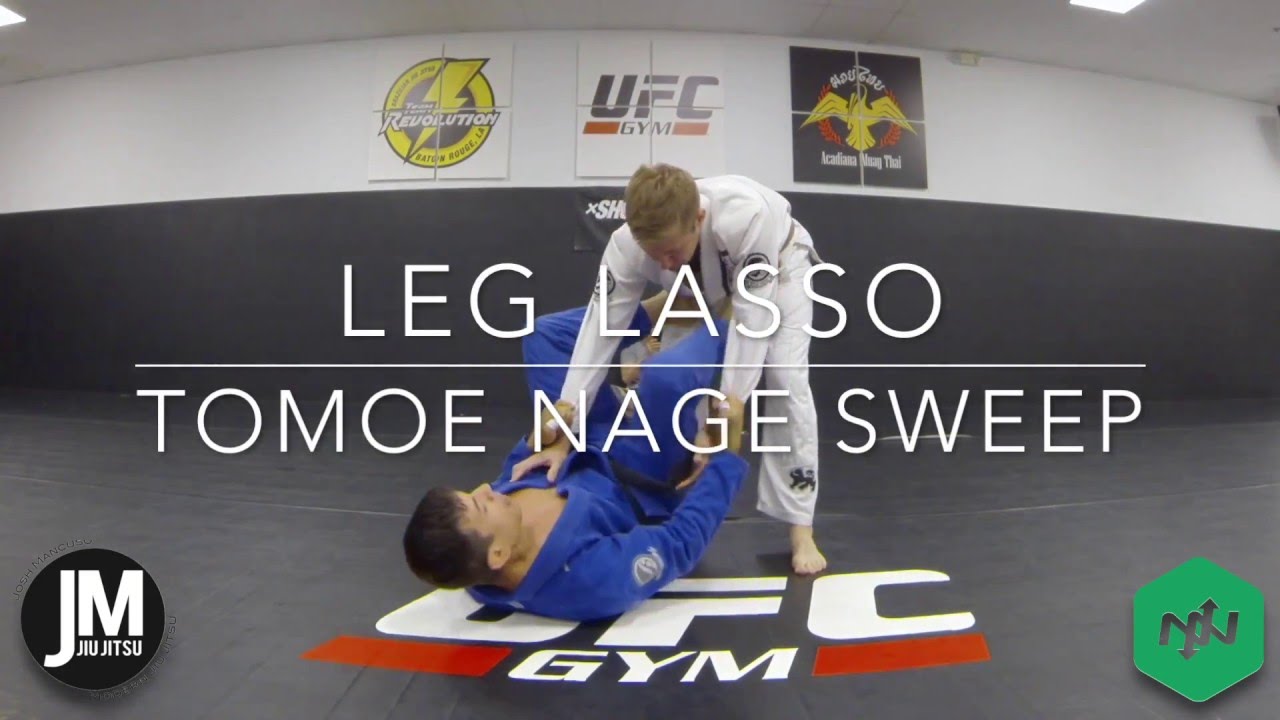 Leg Lasso Tomoe Nage Sweep - YouTube