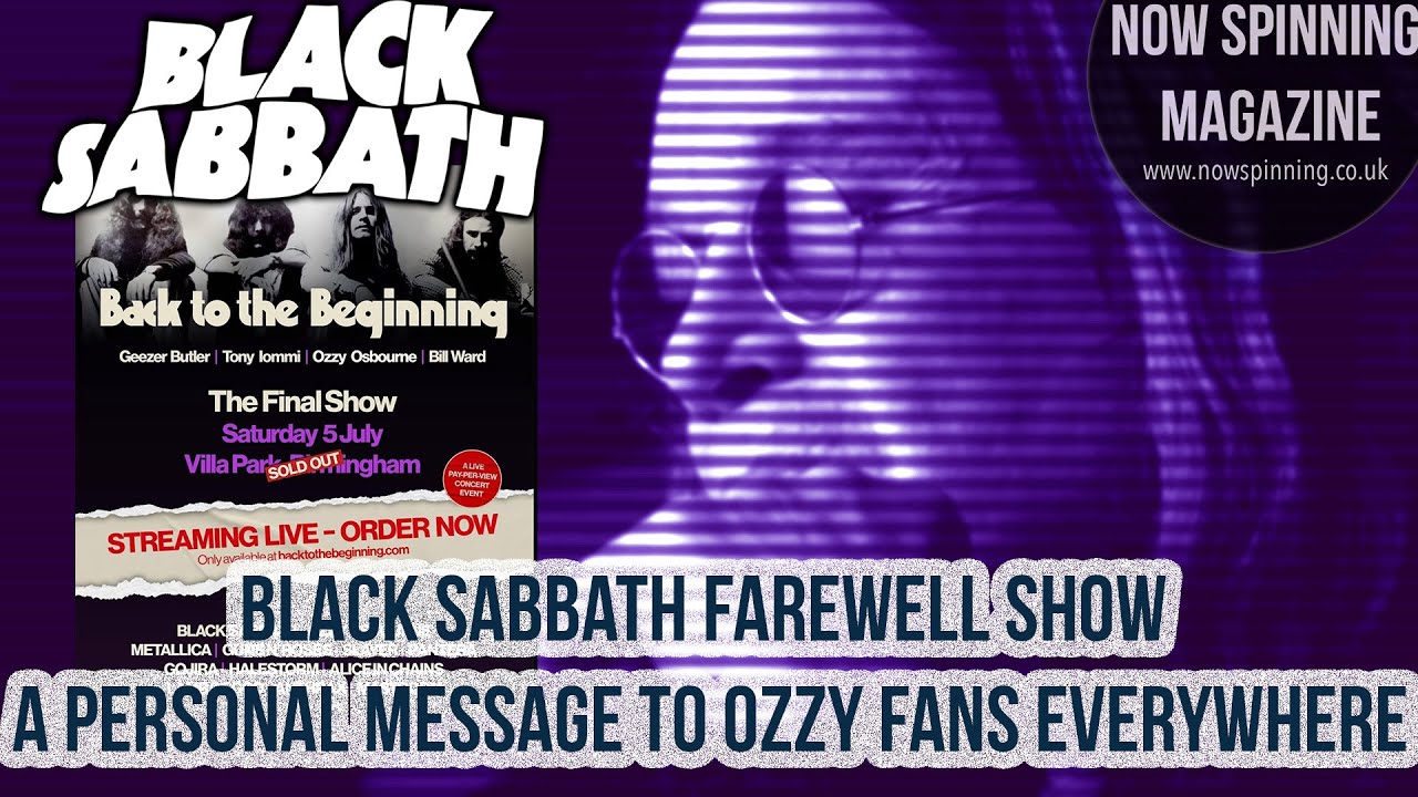 Black Sabbath Farewell Show – A Personal Message to Ozzy Fans ...